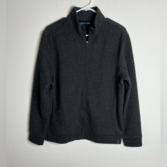 Perry Ellis | Sweaters | Perry Ellis Womens Sweater Black 4 Zip ...